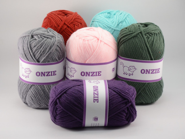 Benang Rajut Onzie Worsted Cotton Acrylic - Maya Crafts