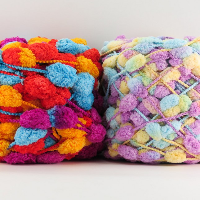 Benang Rajut Rainbow Polos - Maya Crafts
